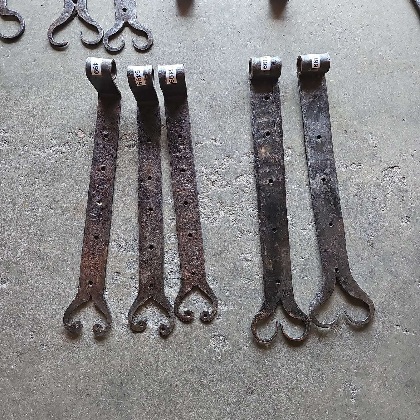 Hand Forged Iron Brackets (sold individually) – Antiquities Warehouse