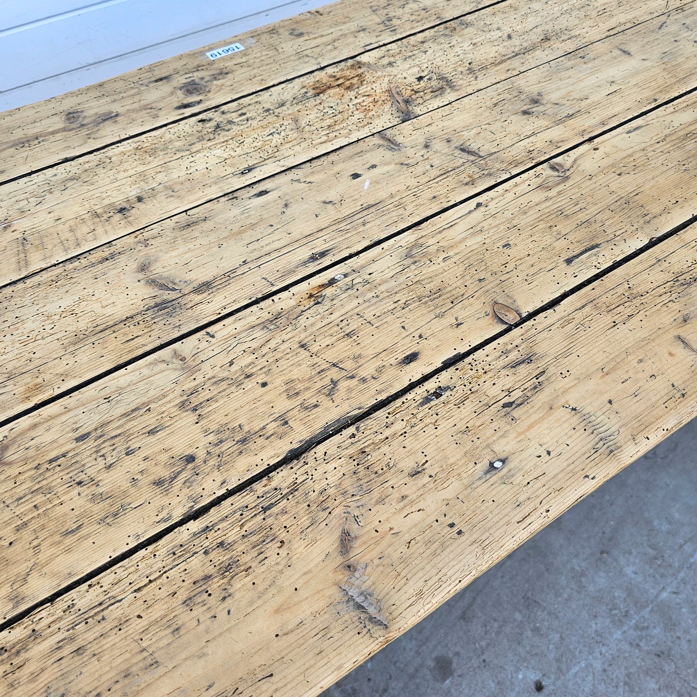 Bleached French Vineyard Dining Table – Antiquities Warehouse