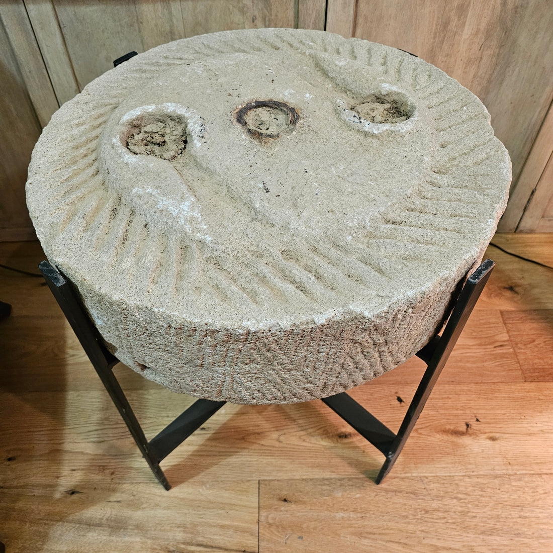 Grindstone Side Table – Antiquities Warehouse