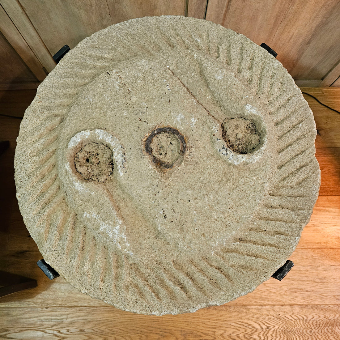 Grindstone Side Table – Antiquities Warehouse