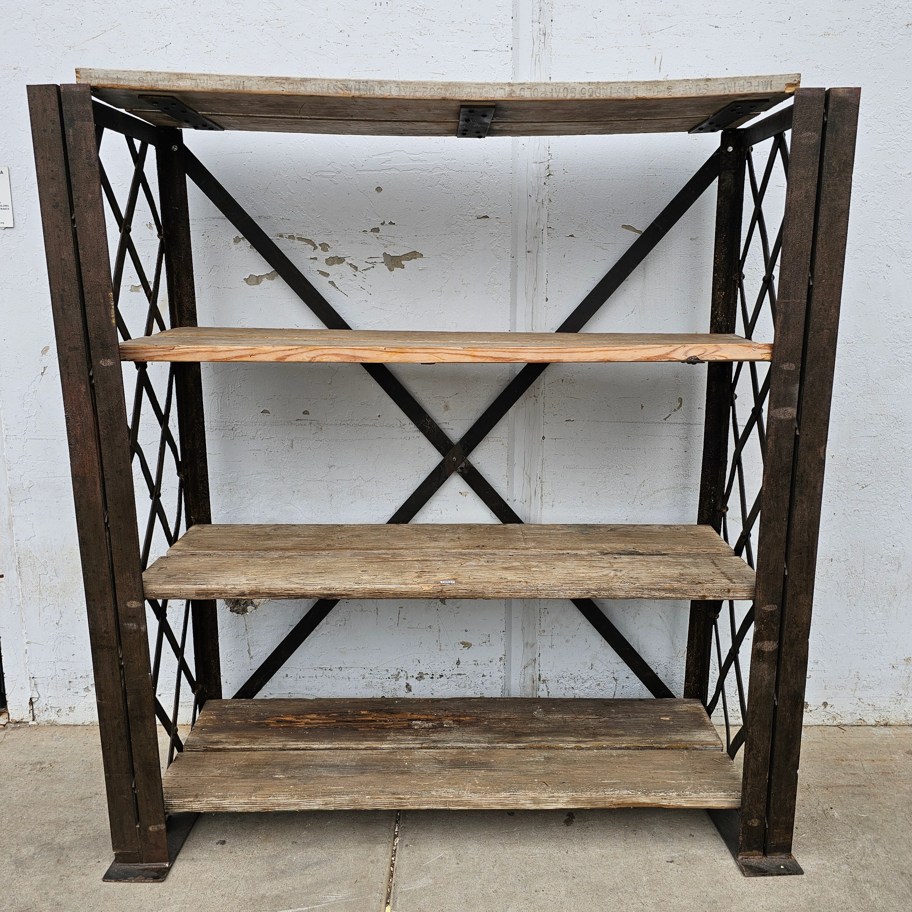 French Industrial Warehouse Rack / Shelving – Antiquities Warehouse