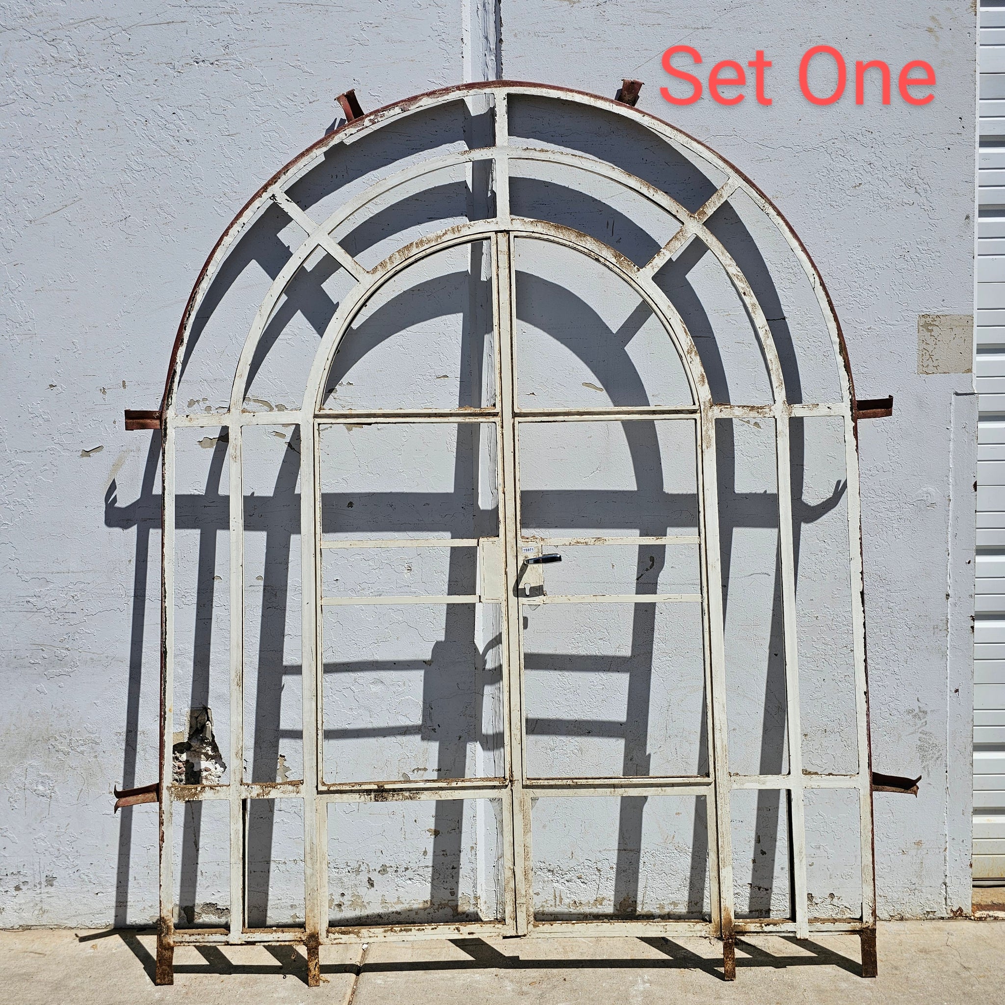 Steel Door/Transom Frame – Antiquities Warehouse