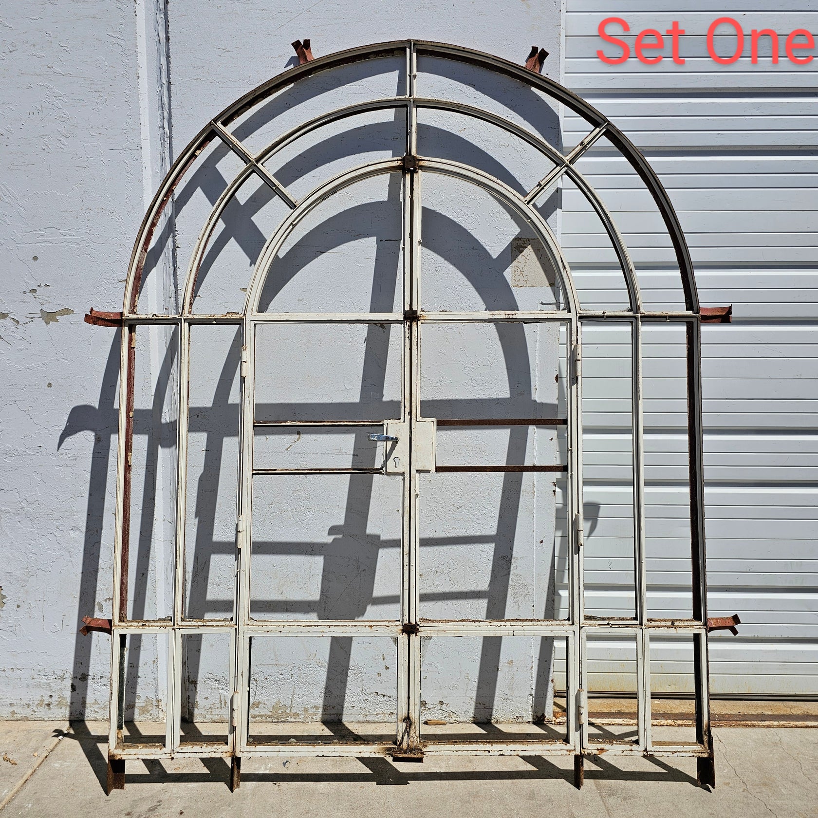 Steel Door/Transom Frame – Antiquities Warehouse