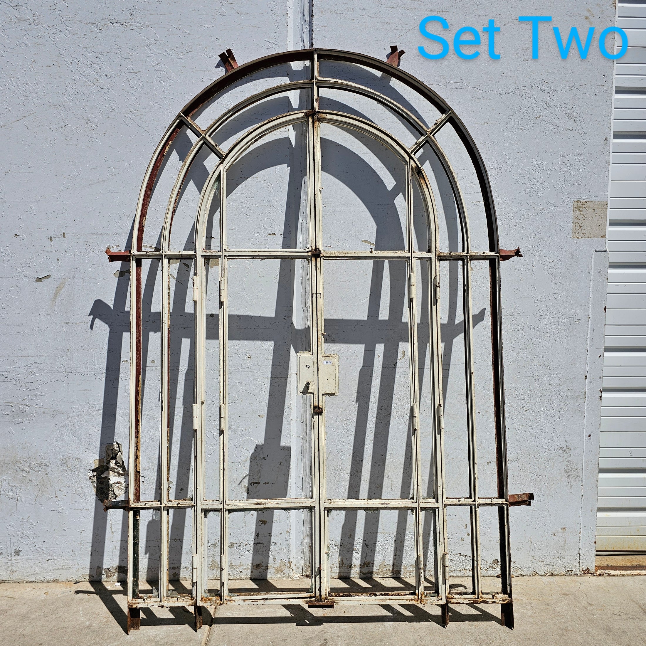 Steel Door/Transom Frame – Antiquities Warehouse
