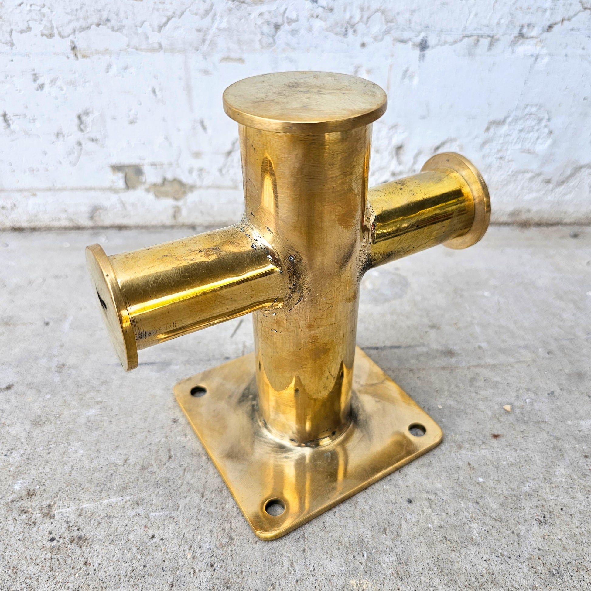 Brass Nautical Samson Post – Antiquities Warehouse