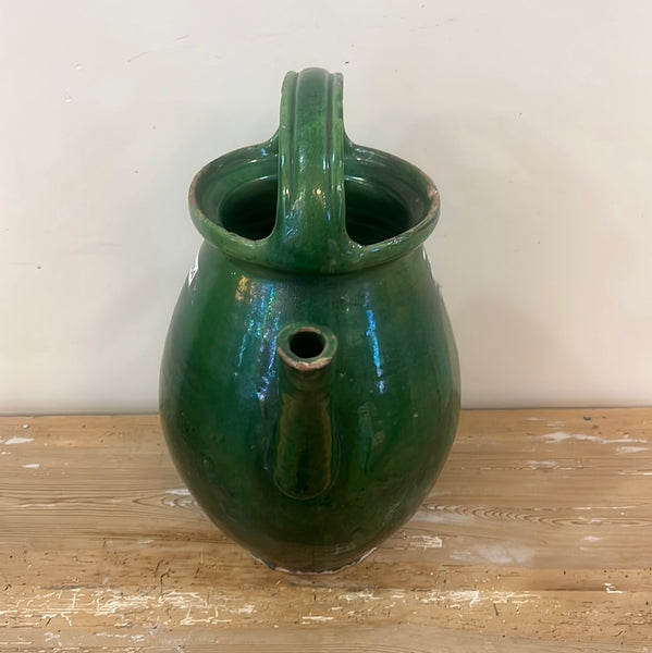 Large Green Water Jug – Antiquities Warehouse