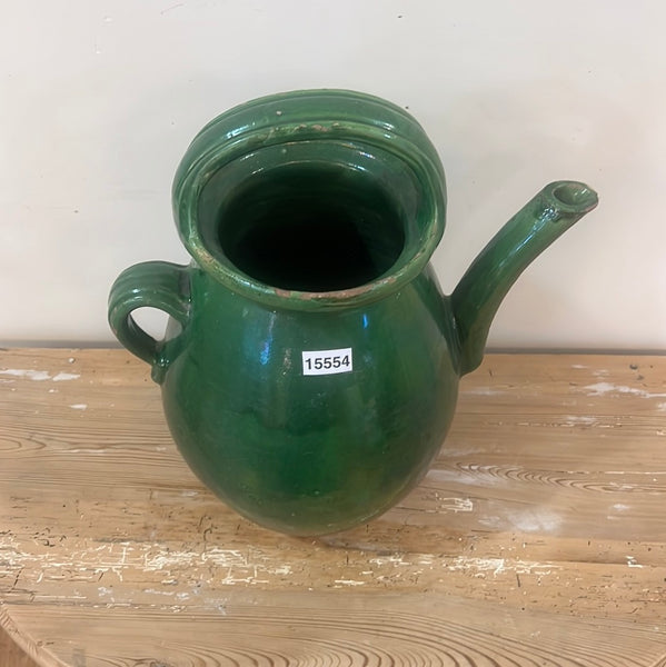 Large Green Water Jug – Antiquities Warehouse