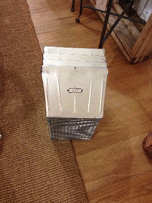 Numbered Locker Basket – Antiquities Warehouse