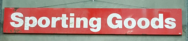 Sporting Goods Metal Sign – Antiquities Warehouse