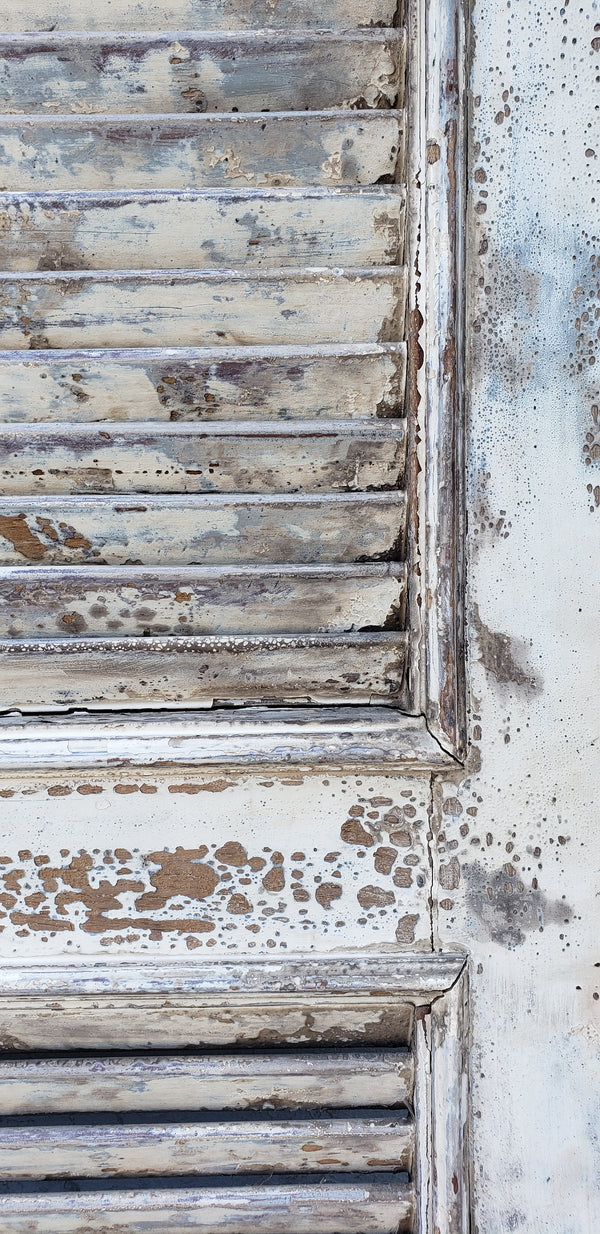 Single Wooden Shutter Door – Antiquities Warehouse