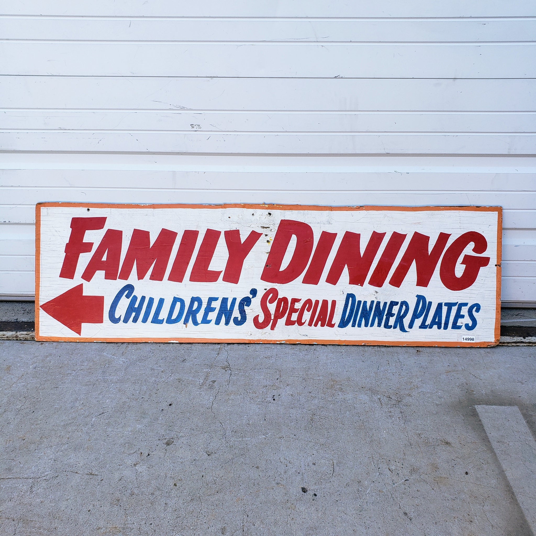 Wooden Family Dining Sign – Antiquities Warehouse