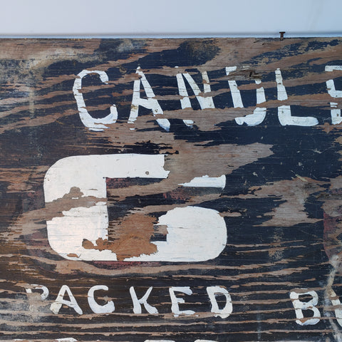 Wooden Fresh Candled White Egg Sign – Antiquities Warehouse