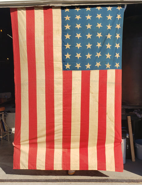 42 Star American Flag – Antiquities Warehouse