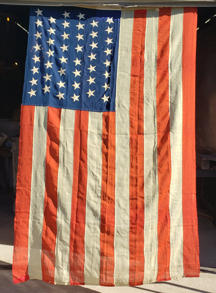 46 Star American Flag – Antiquities Warehouse