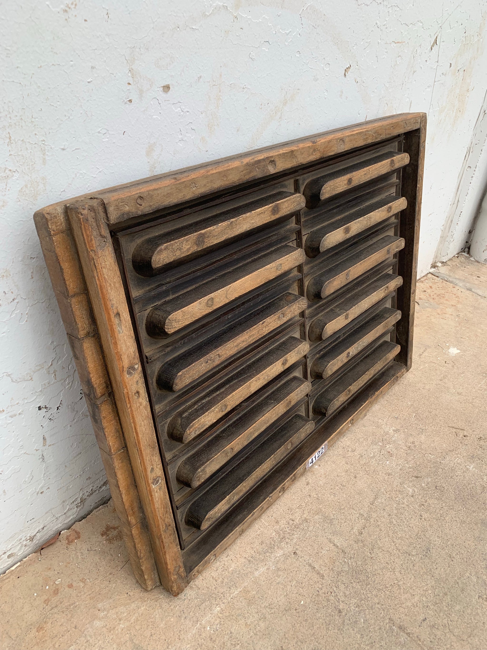 Industrial Wooden Foundry Mold – Antiquities Warehouse