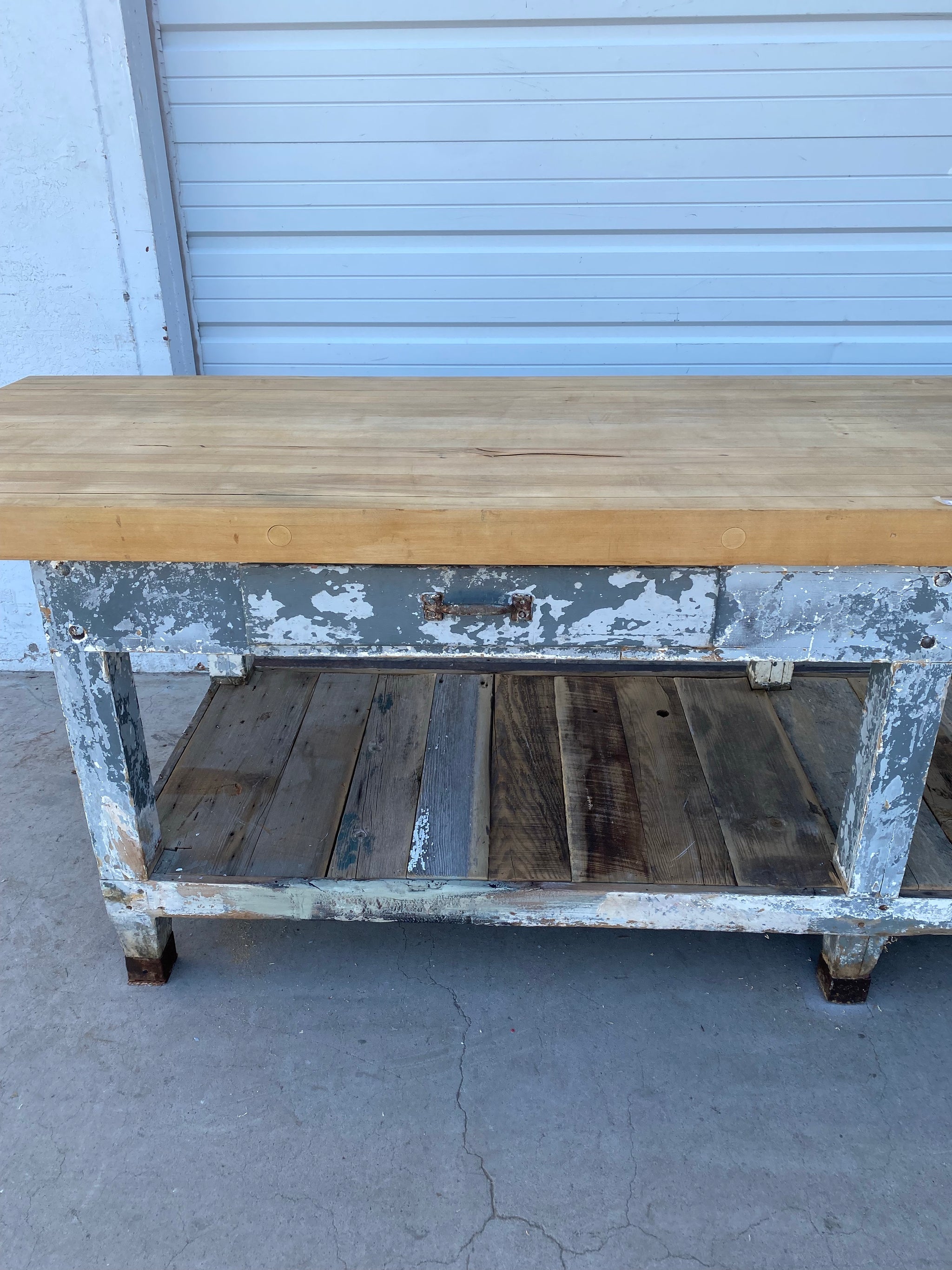 Long Work Table – Antiquities Warehouse