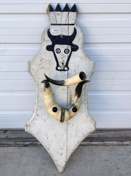 Bull Sign – Antiquities Warehouse