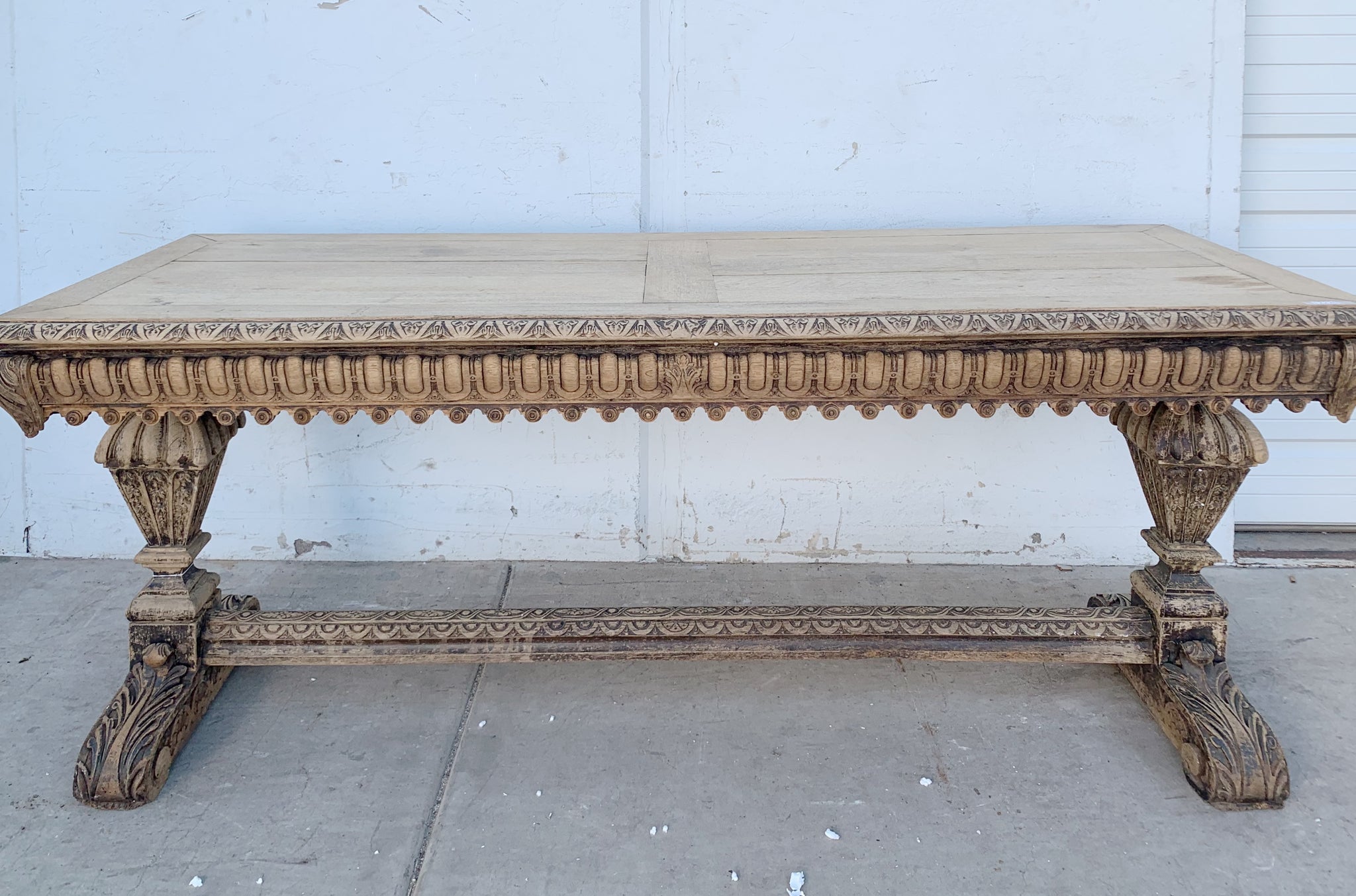 Antique Oak Table c. Early 1900s – Antiquities Warehouse